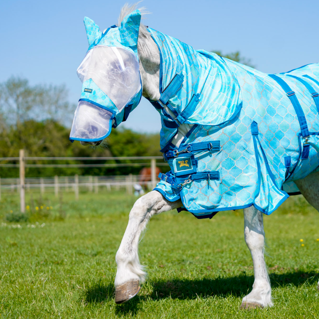 Oh My Mermaid Fly Mask – Ponyo Horsewear